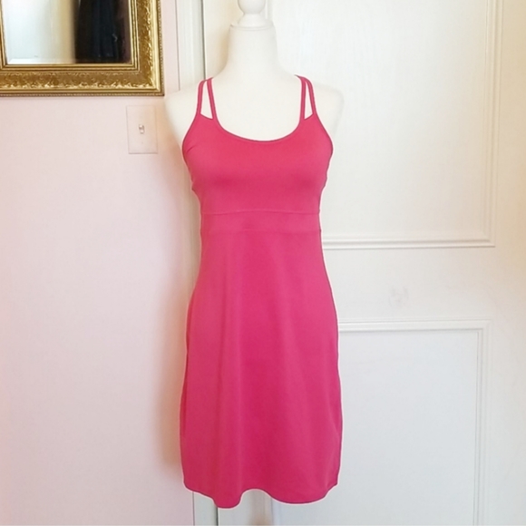 GAIAM | Dresses | Gaiam Hot Pink Yoga Dress | Poshmark